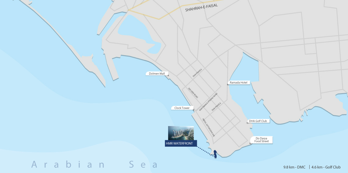 Projects | Surrounded By The Arabian Sea | HMR Waterfront
